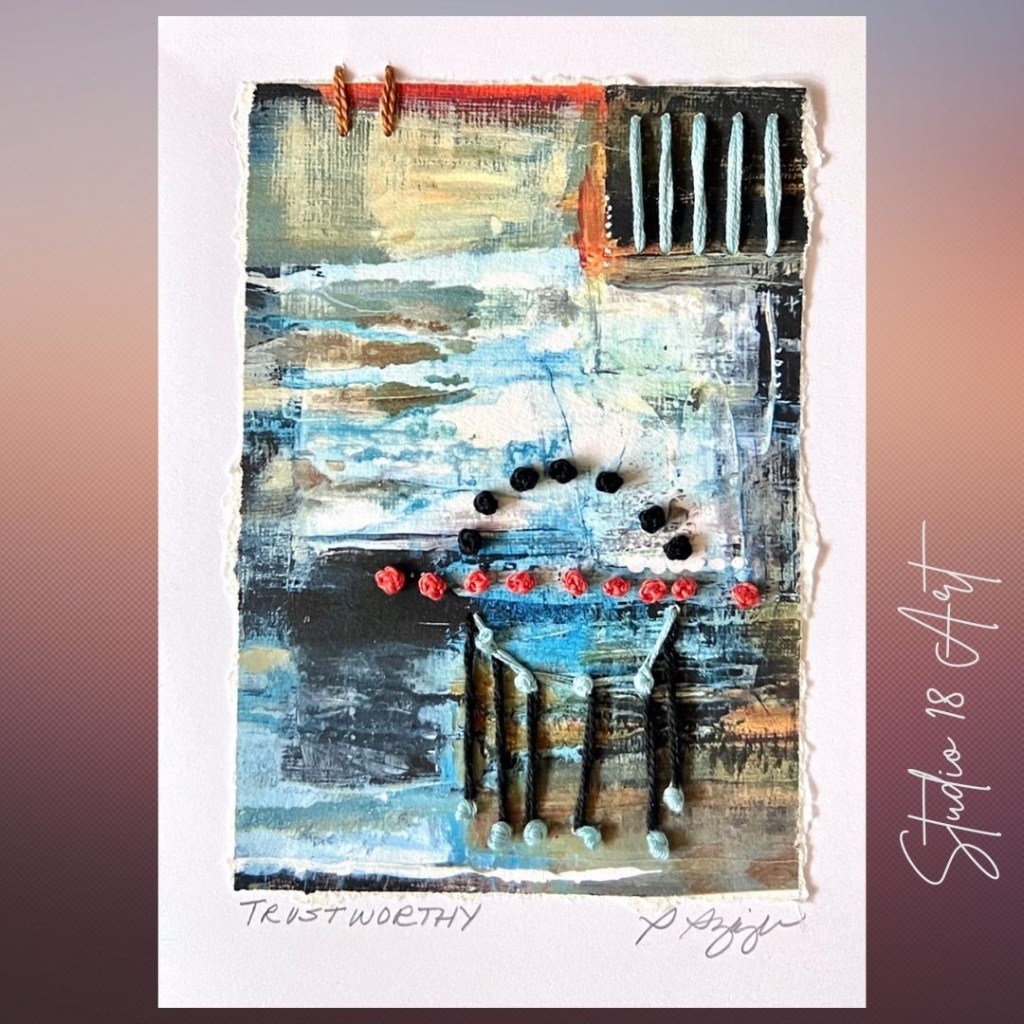 Embroidered cards – studio 18 art