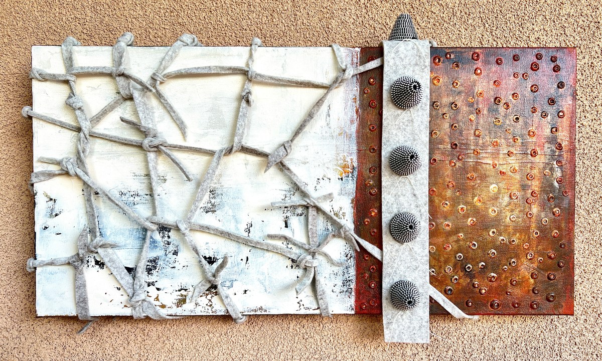 From 3D to 2D: Transforming Recycled Materials – studio 18 art